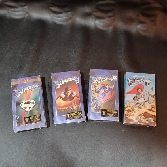 DC Comics | Media | Vintage Superman Vhs Collection | Poshmark